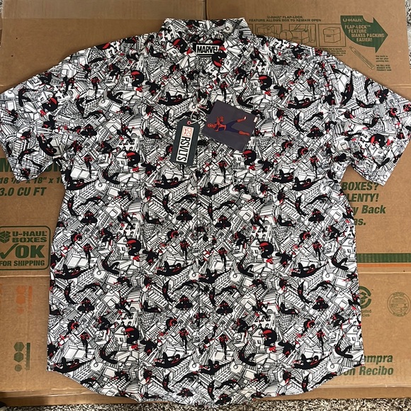 RSVLTS | Shirts | Rsvlts Marvel Series Spiderman City Slinger Kunuflex ...